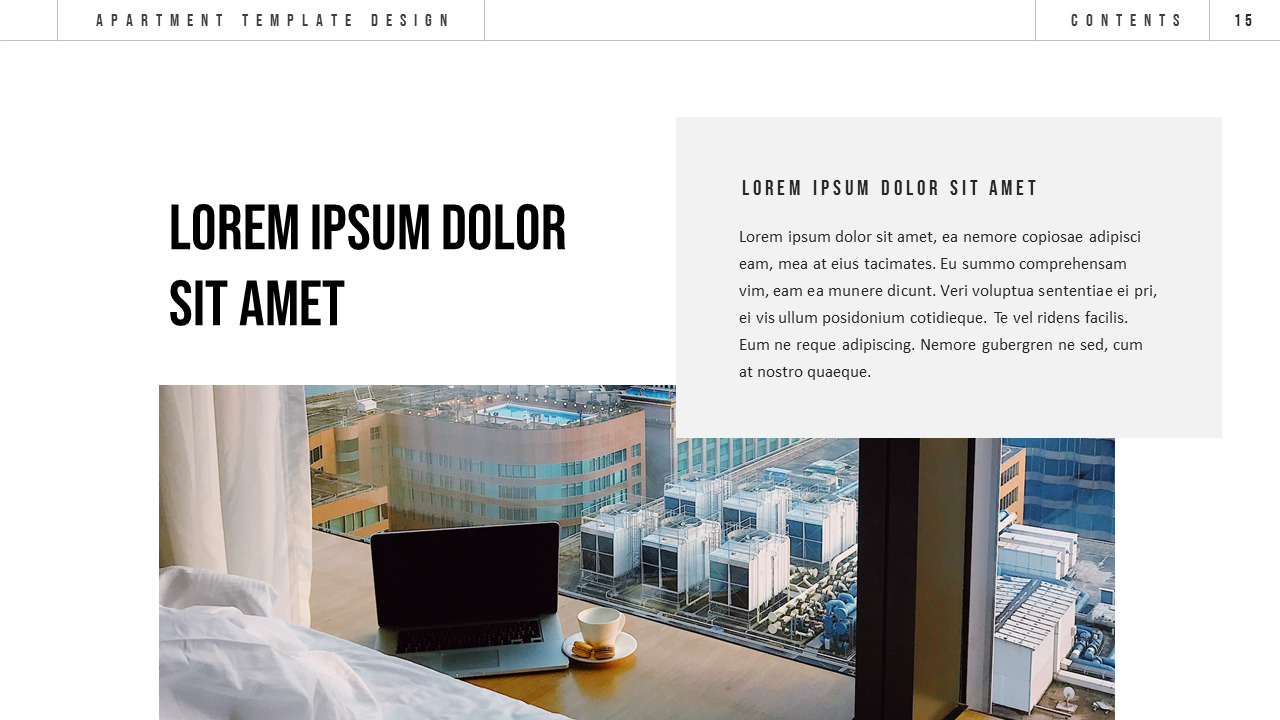 Appartment slide powerpoint
