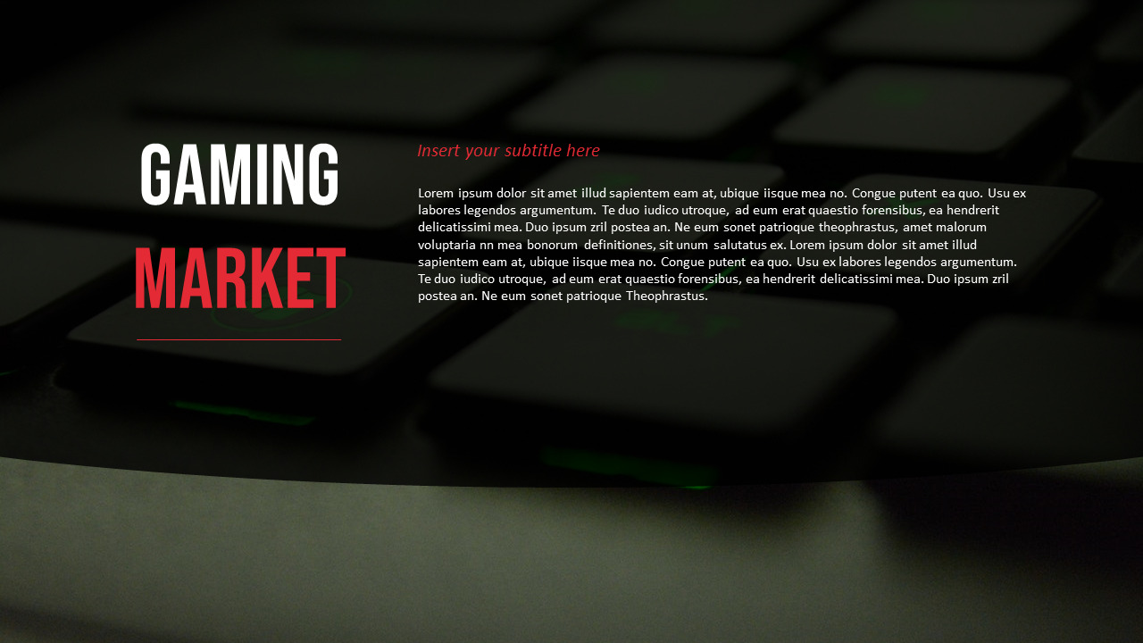 GAMING Interactive PPT