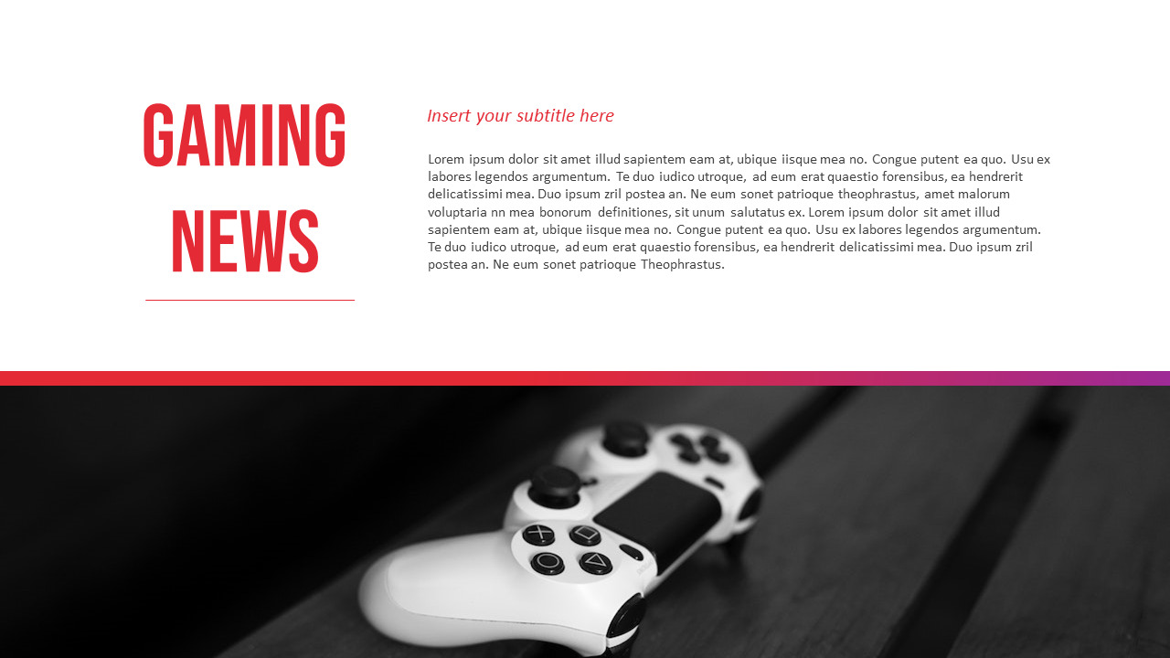 GAMING Interactive PPT