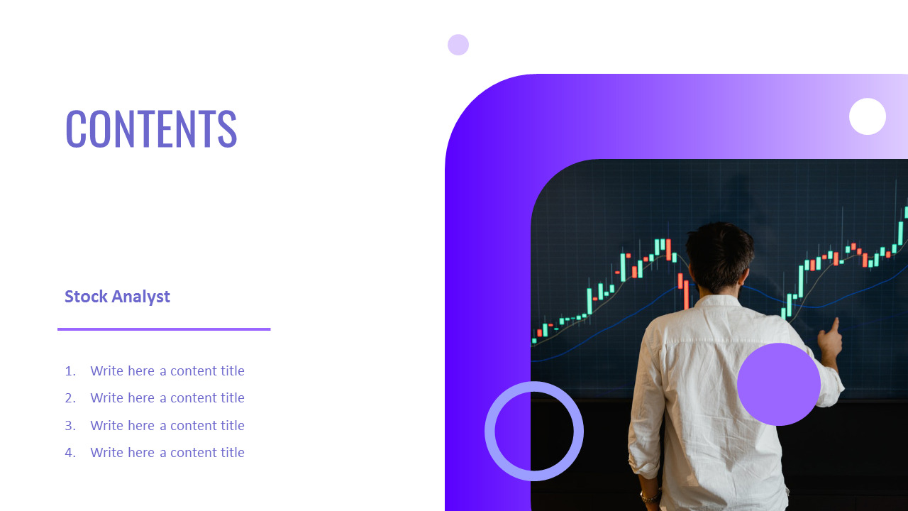 Stock Analyst - Free Google Slides