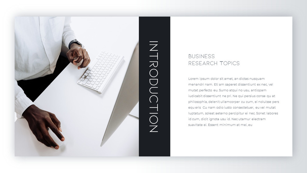 Business Research Topics - Free Professional PowerPoint Templates|Slides