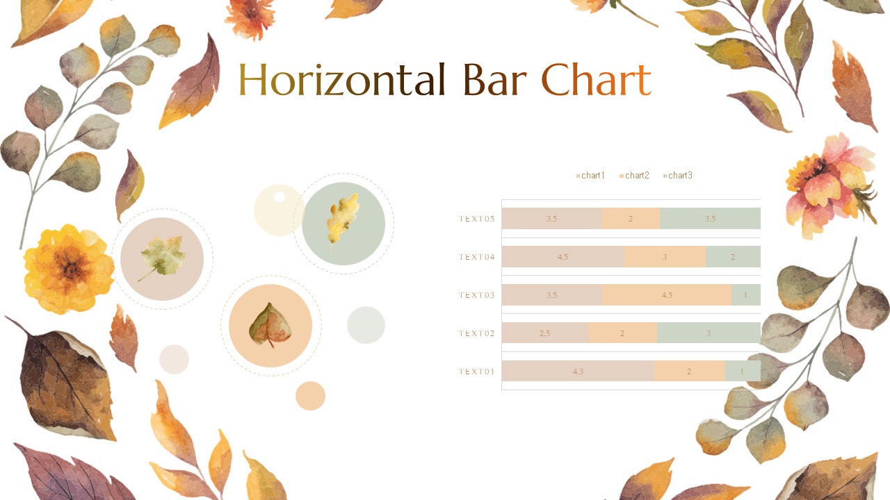 Fall Scenery with Watercolors Simple PPT Templates