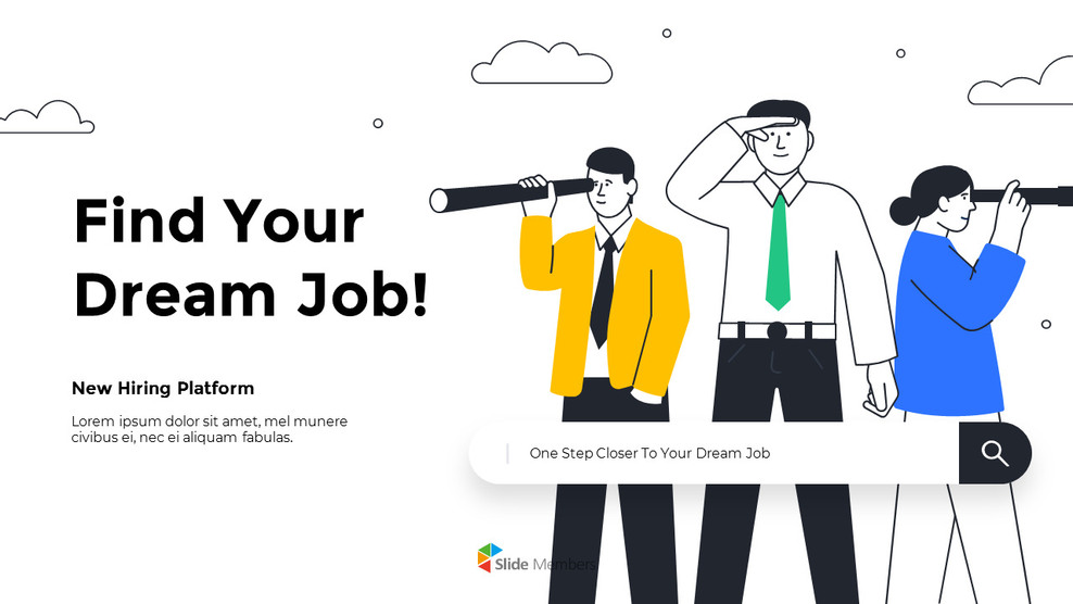 Find Your Dream Job Hiring Platform Best PowerPoint Templates