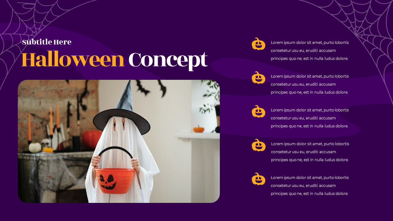 Halloween Presentation Format