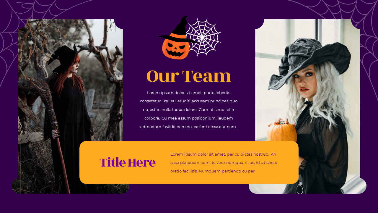 Halloween Presentation Format
