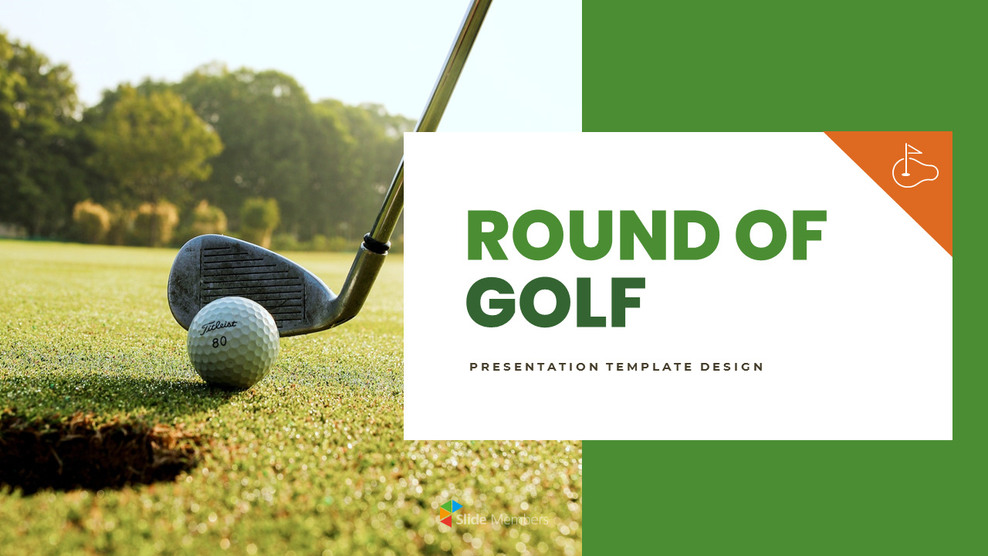 Round of Golf powerpoint presentation download|Lifestyle|Templates