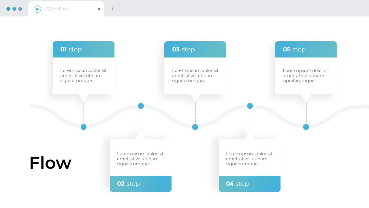 Web Browser Design Concept Startup Pitch Deck