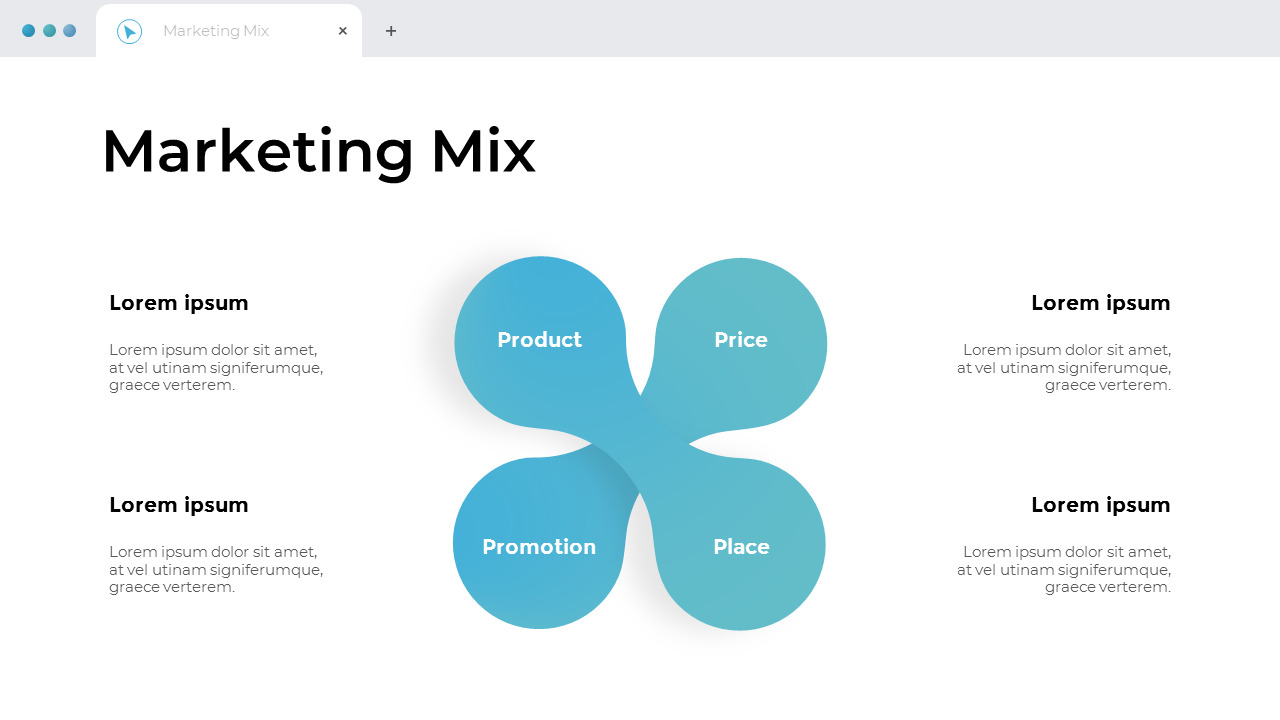 Web Browser Design Concept Startup Pitch Deck