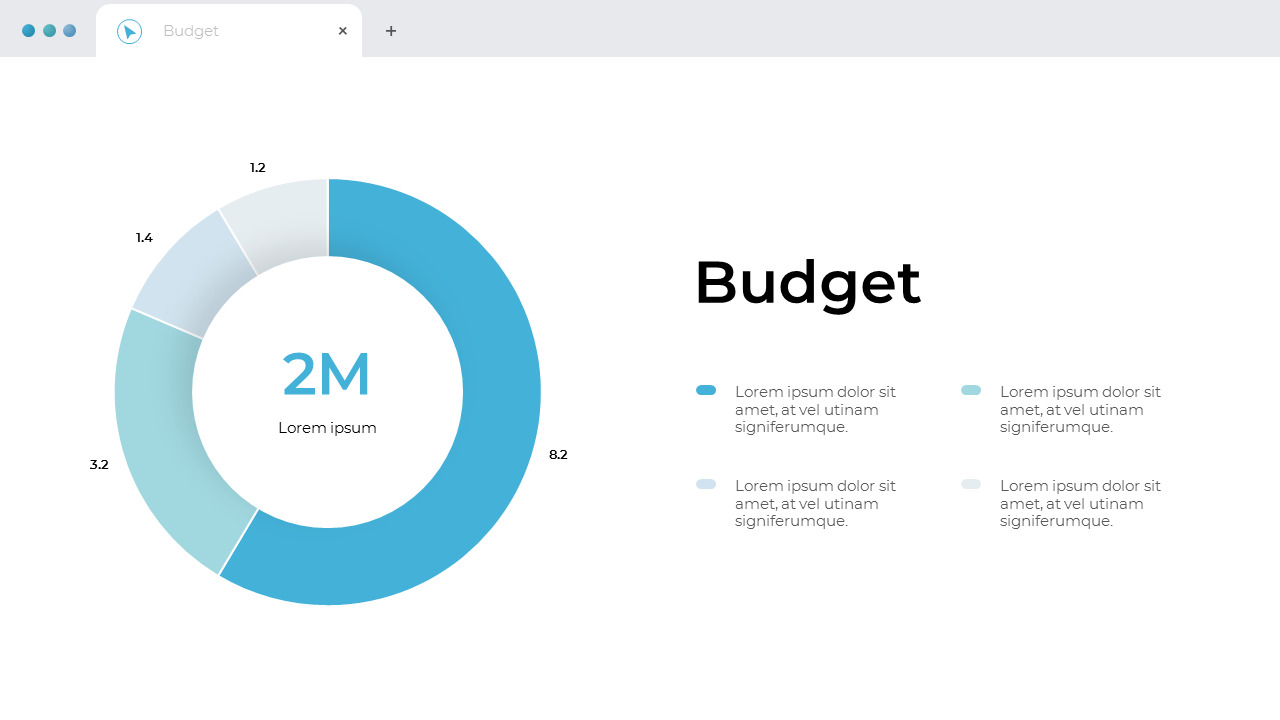 Web Browser Design Concept Startup Pitch Deck