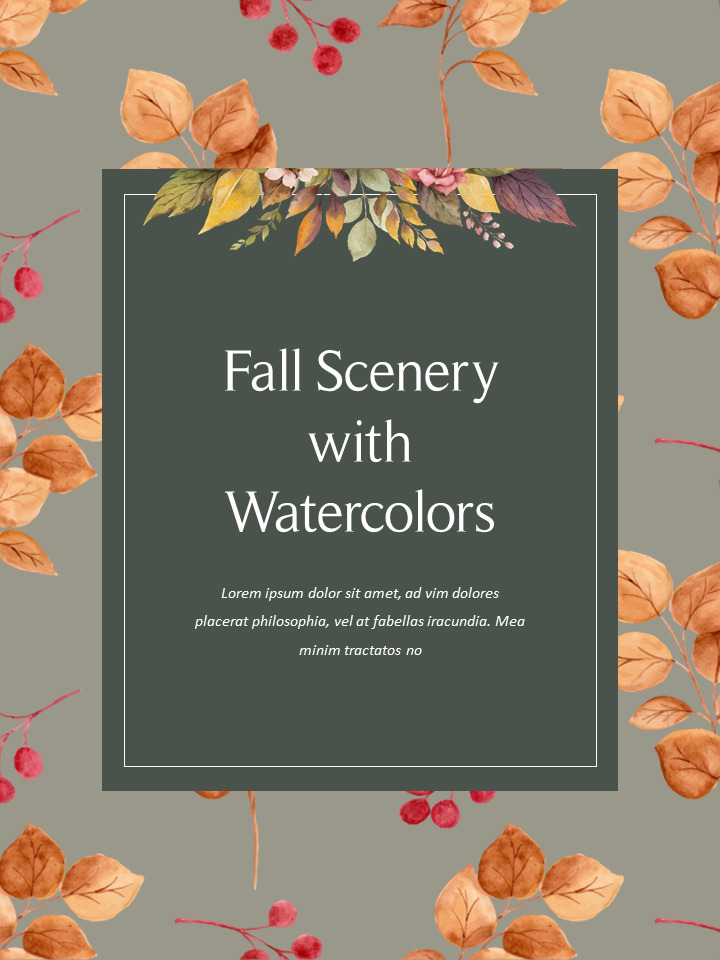 Autumn Season Presentation PPT