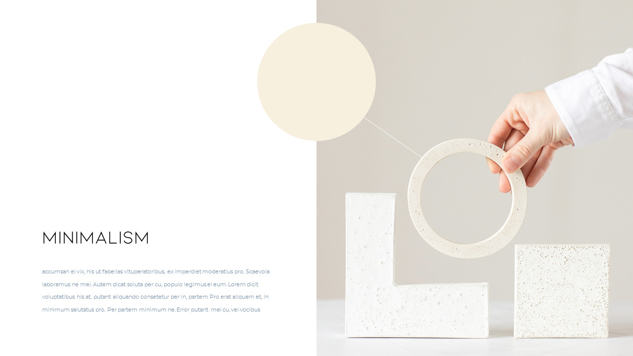 Minimal PowerPoint Presentation Design