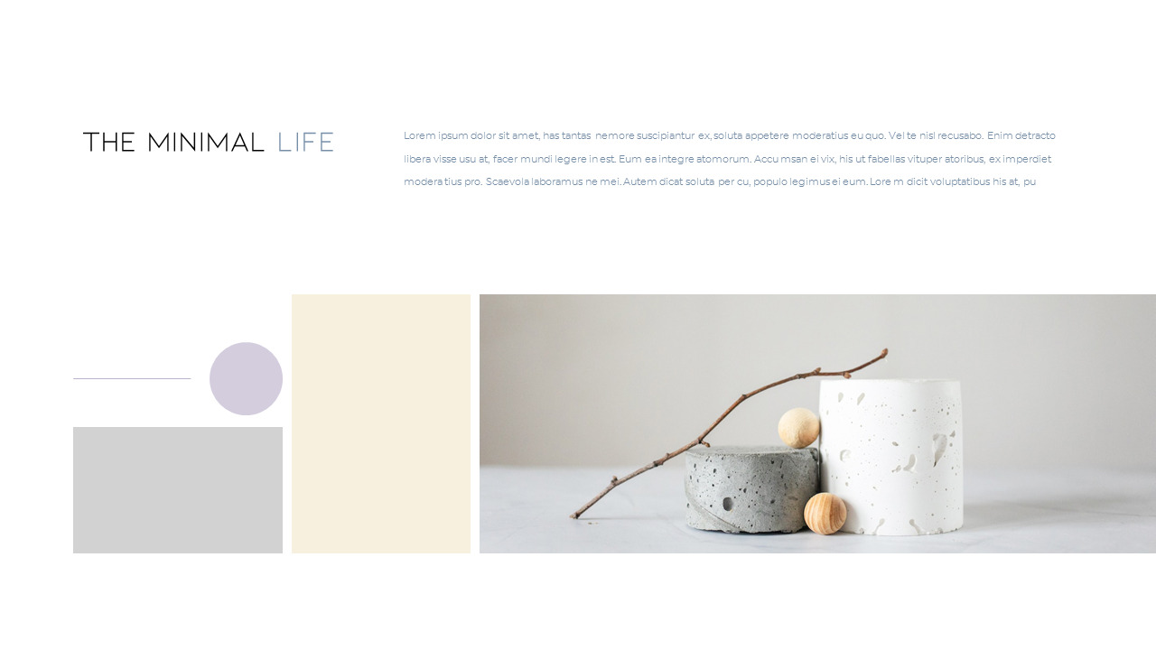 Minimal PowerPoint Presentation Design