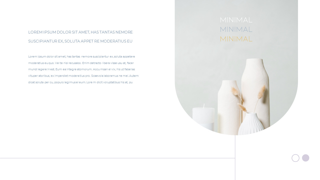 Minimal PowerPoint Presentation Design