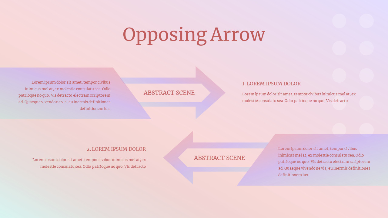 Abstract Scene Google Slides Interactive