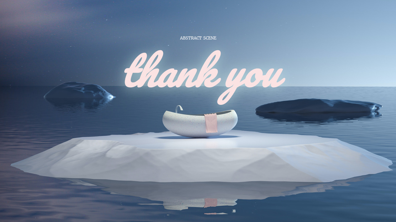 Abstract Scene Google Slides Interactive