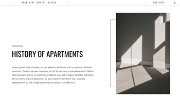 Appartment Presentation Google Slides Templates
