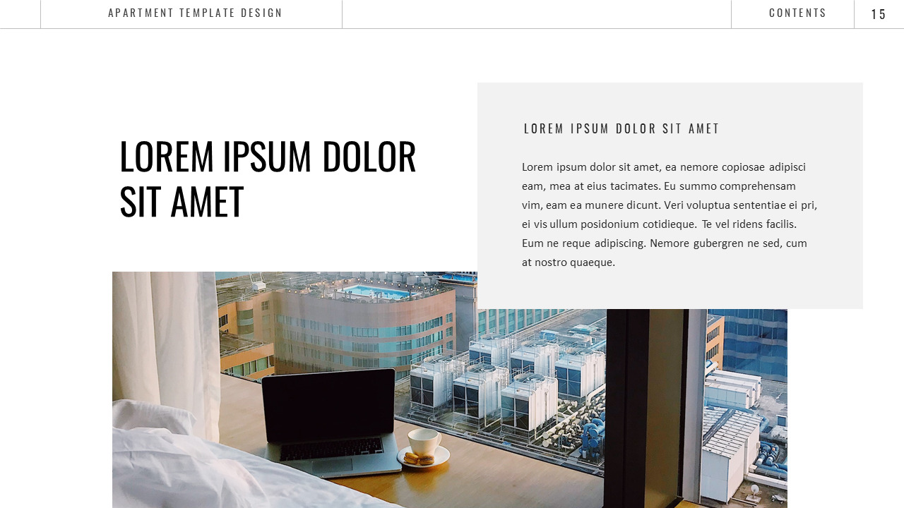 Appartment Presentation Google Slides Templates