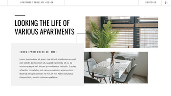 Appartment Presentation Google Slides Templates