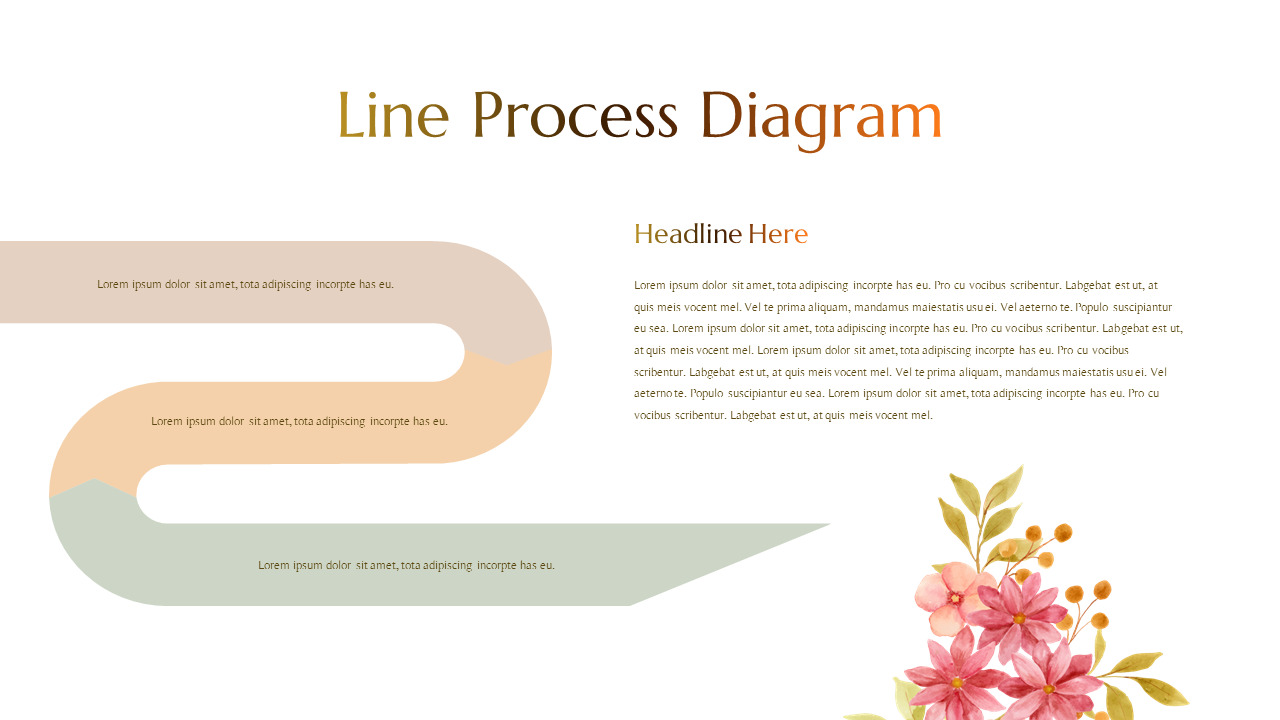 Fall Scenery with Watercolors Google Slides Themes