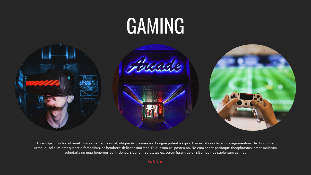 GAMING slides presentation