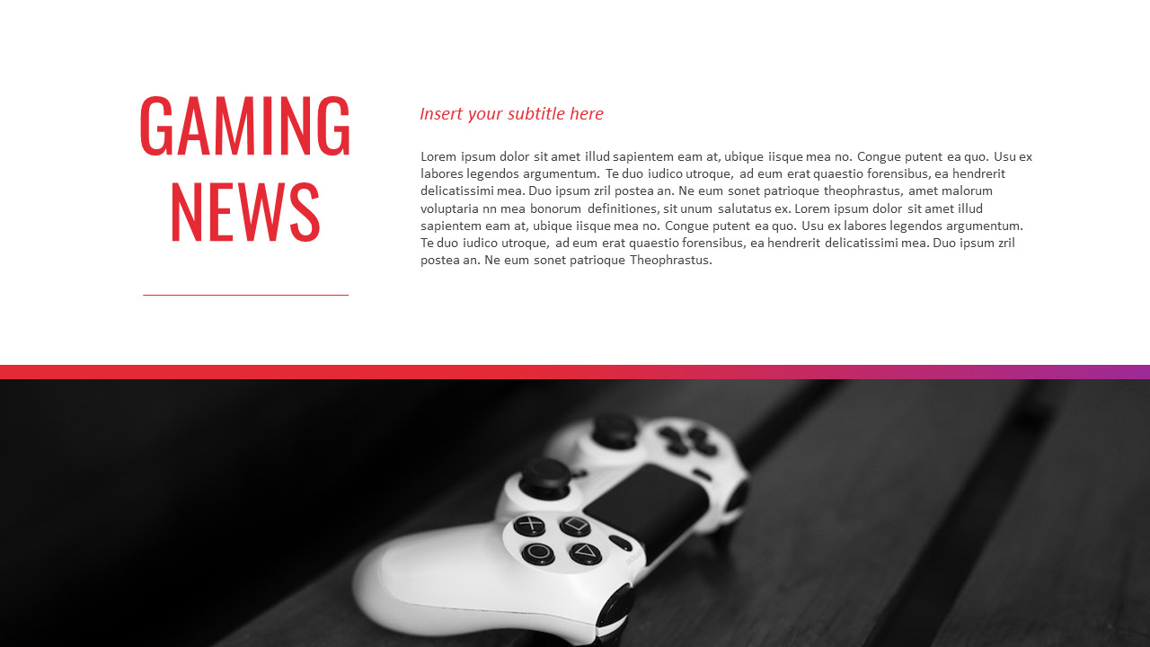 GAMING slides presentation