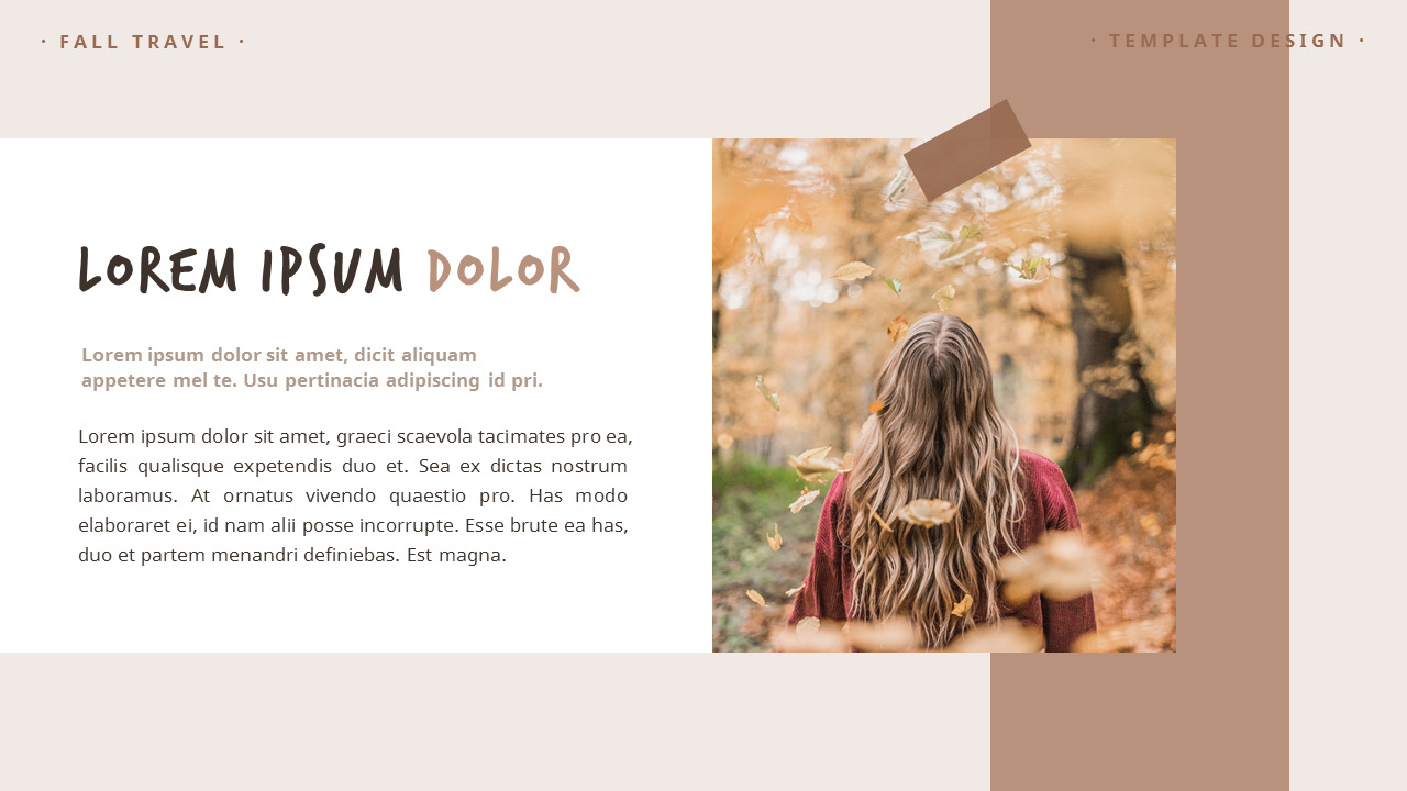 Autumn Travel animated powerpoint slides