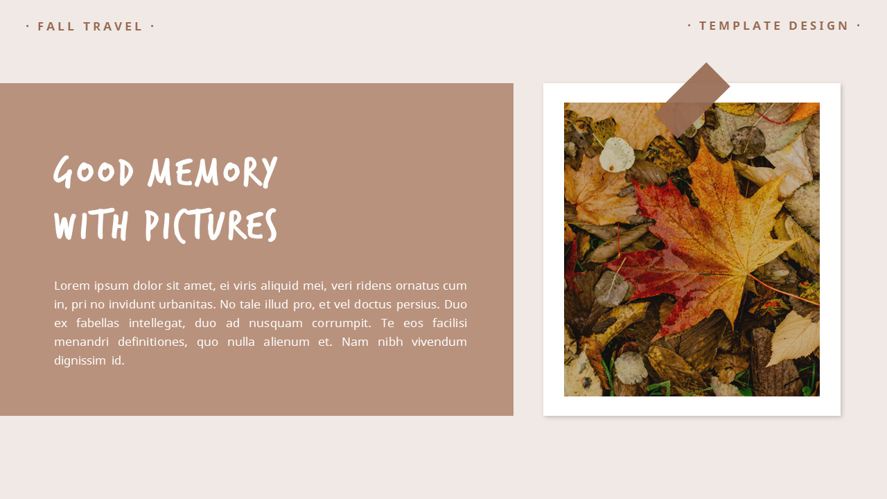 Autumn Travel animated powerpoint slides