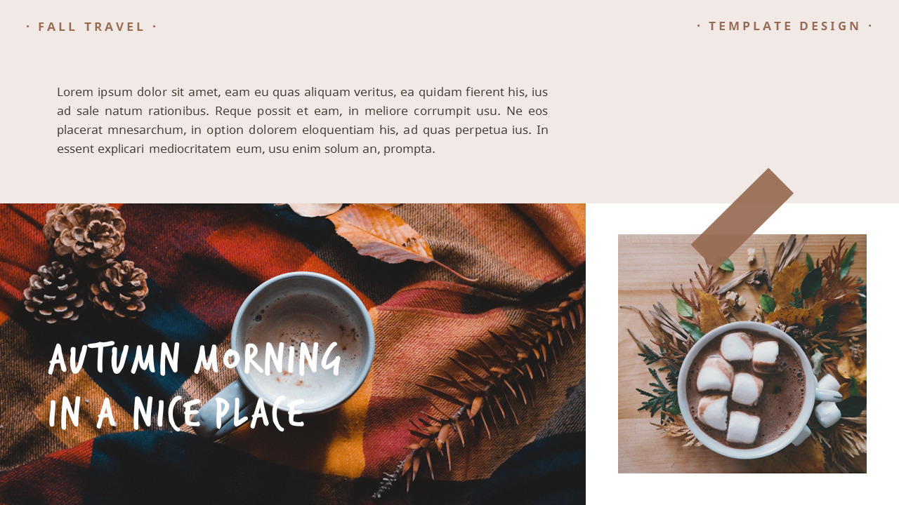 Autumn Travel animated powerpoint slides