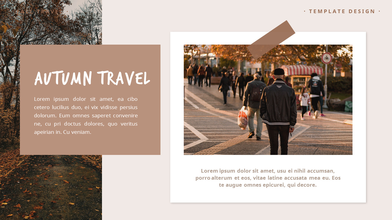 Autumn Travel animated powerpoint slides