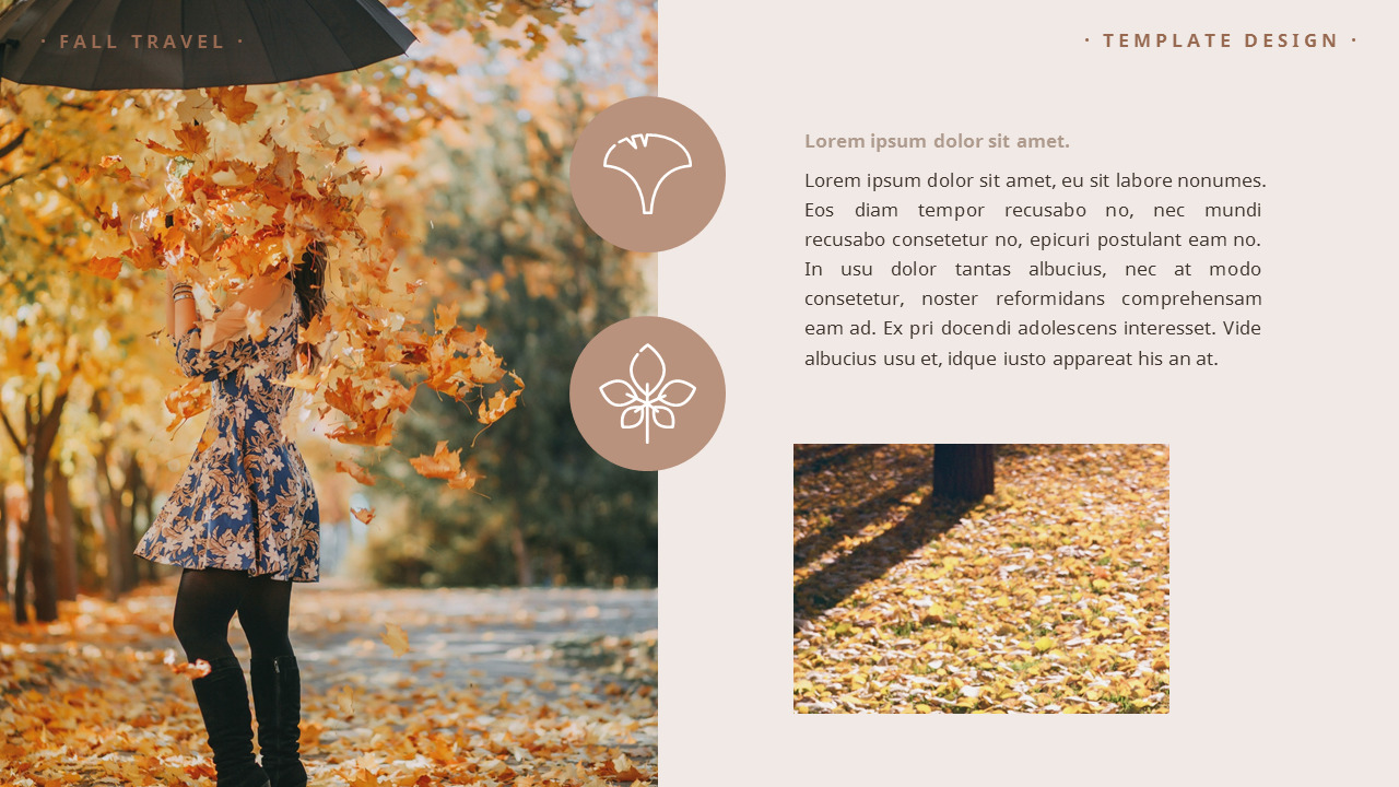 Autumn Travel animated powerpoint slides