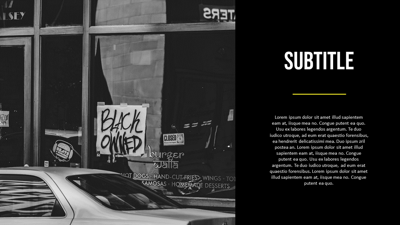 Black Lives Matter powerpoint themes