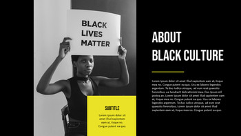 Black Lives Matter powerpoint themes