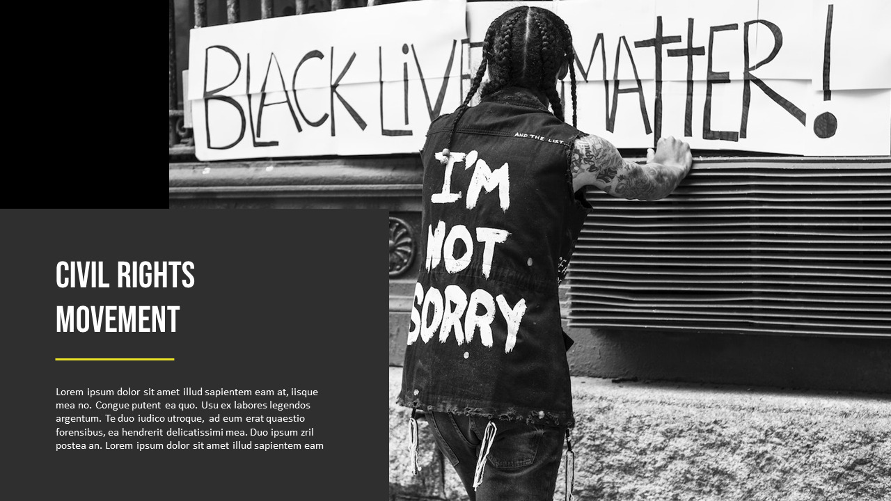 Black Lives Matter powerpoint themes