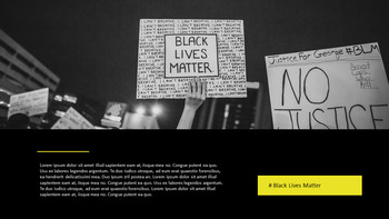 Black Lives Matter powerpoint themes