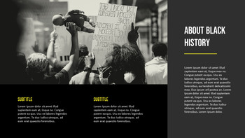 Black Lives Matter powerpoint themes