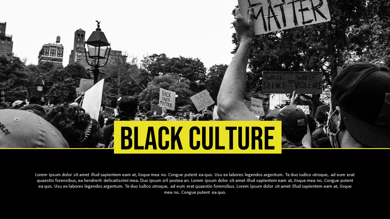 Black Lives Matter powerpoint themes