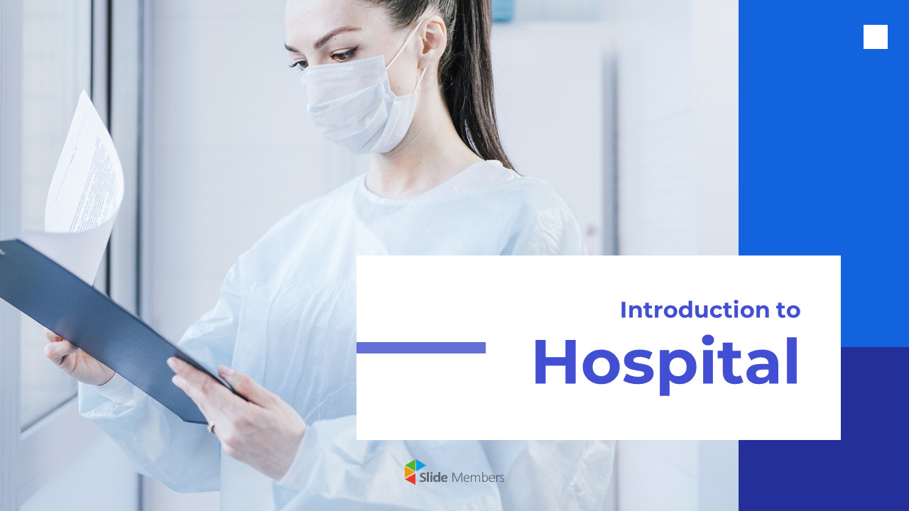 병원소개 - 무료 Google 슬라이드 템플릿