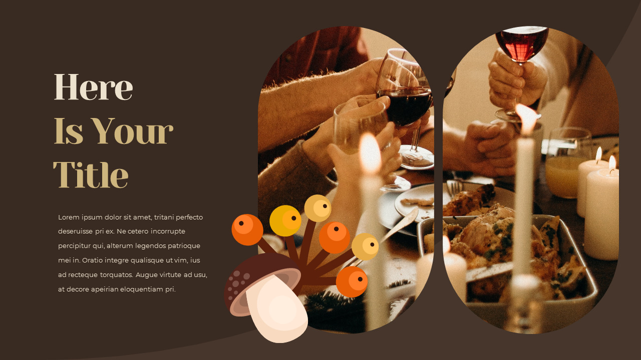 Thanksgiving Day design in powerpoint