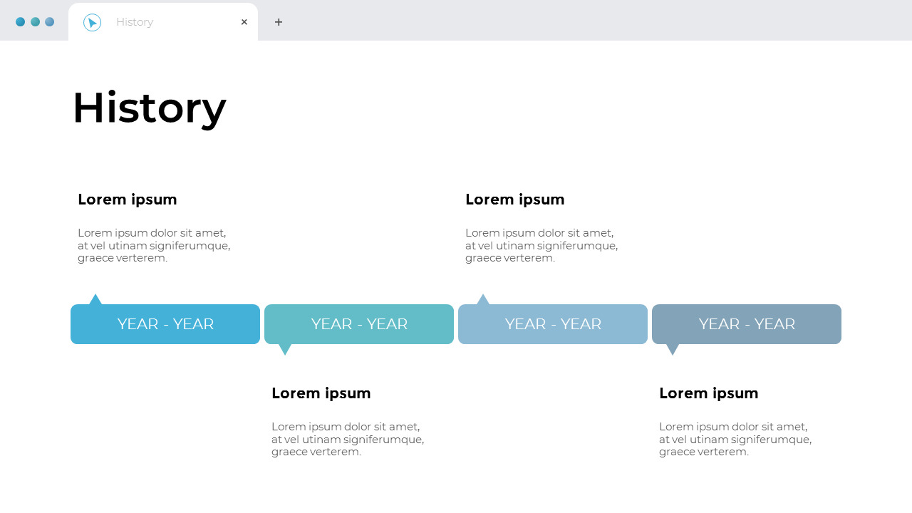 Web Browser Design Concept presentation slide design