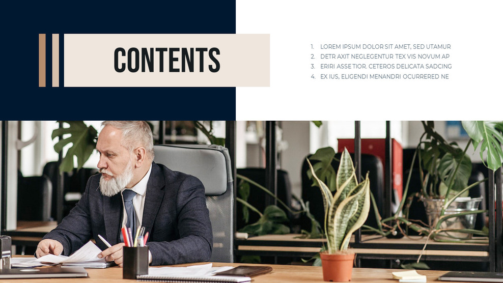 Business Topics awards presentation powerpoint