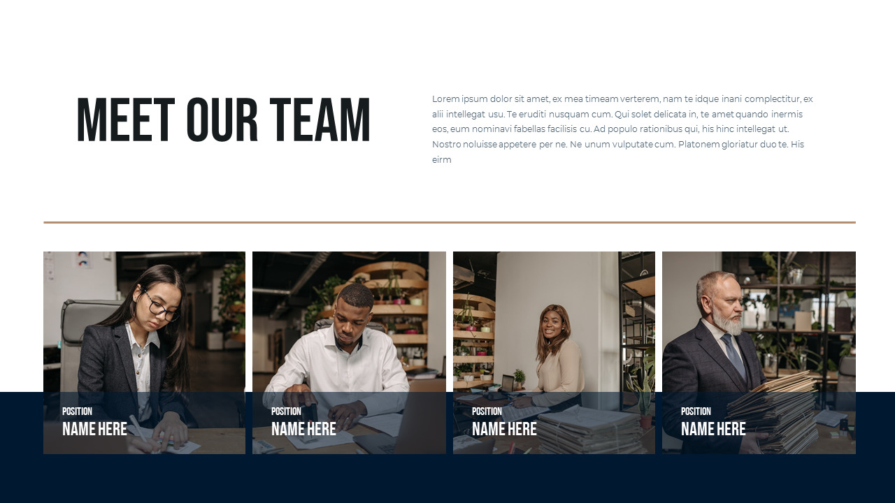 Business Topics awards presentation powerpoint