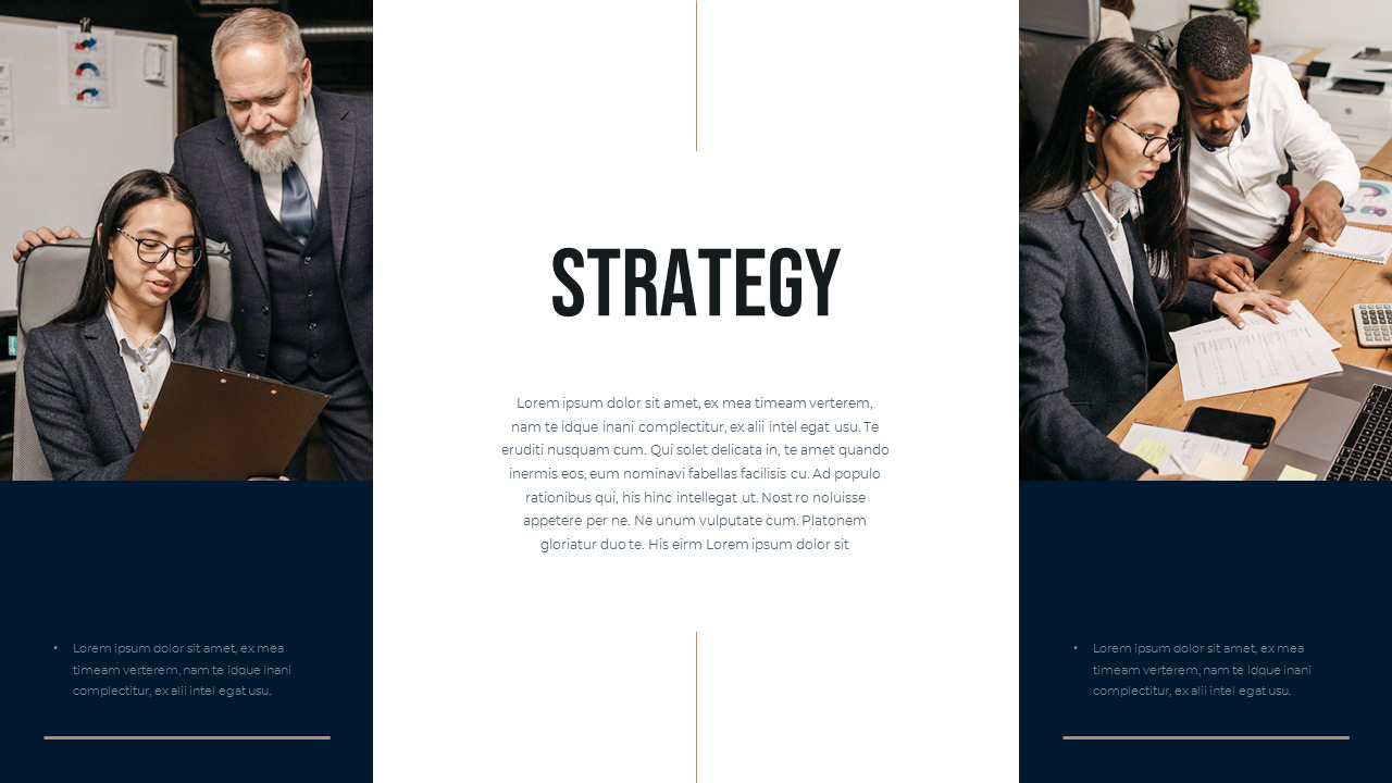 Business Topics awards presentation powerpoint