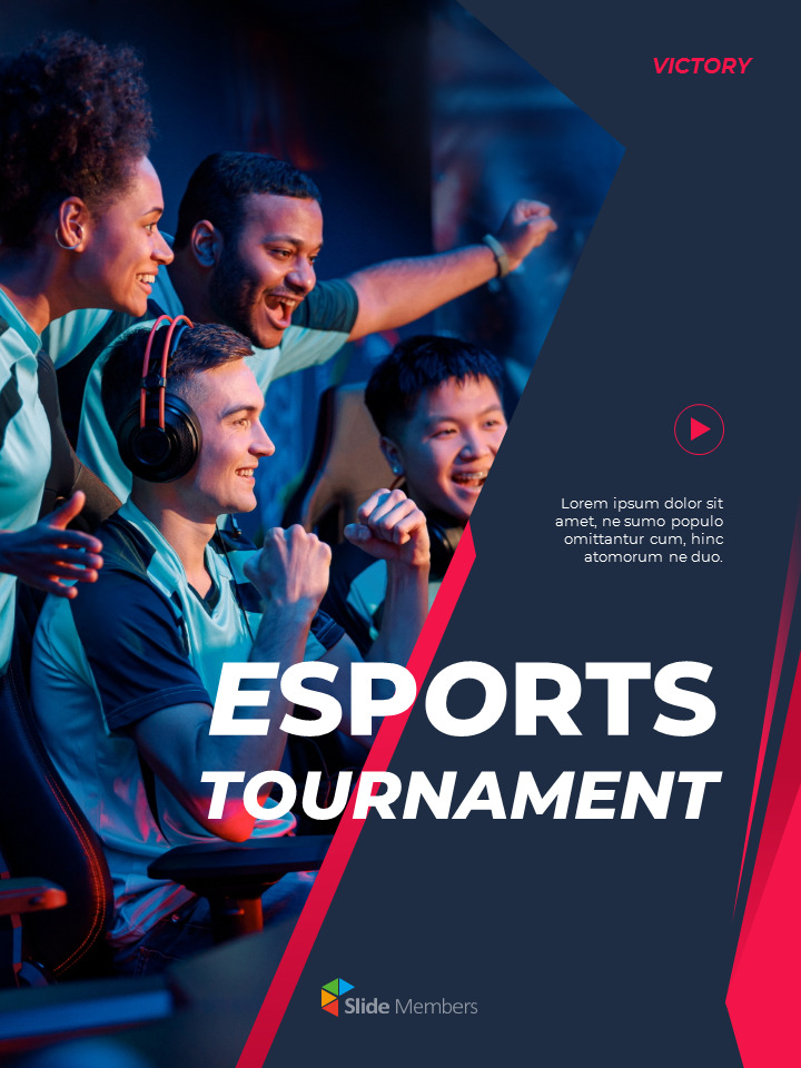 Esports Tournament ppt template ppt
