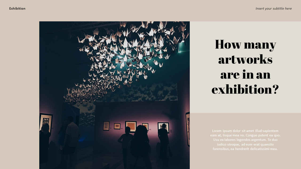 Exhibition powerpoint ppt