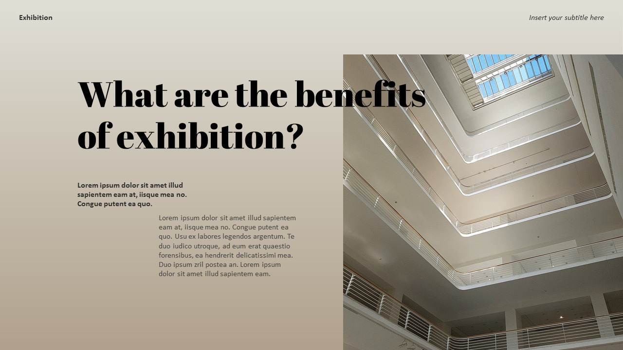 Exhibition powerpoint ppt
