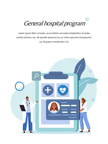 General Hospital Easy PowerPoint Design