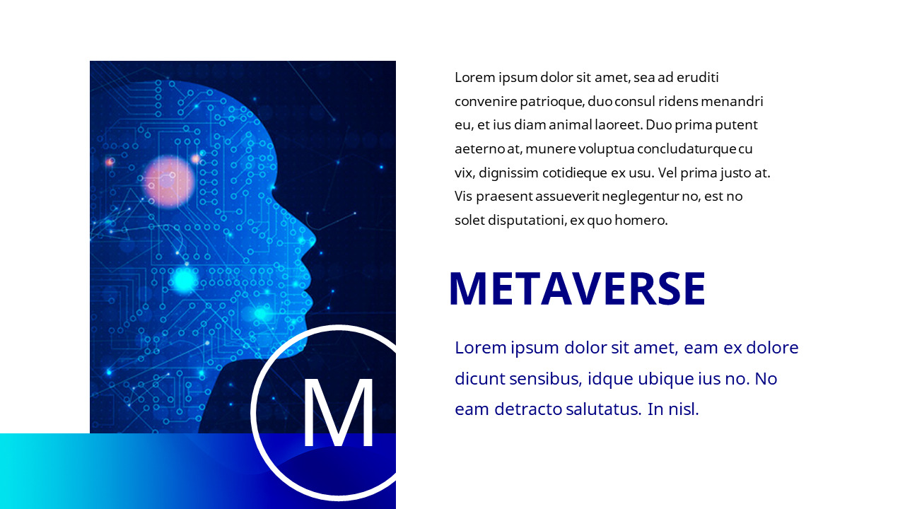 Metaverse design in powerpoint