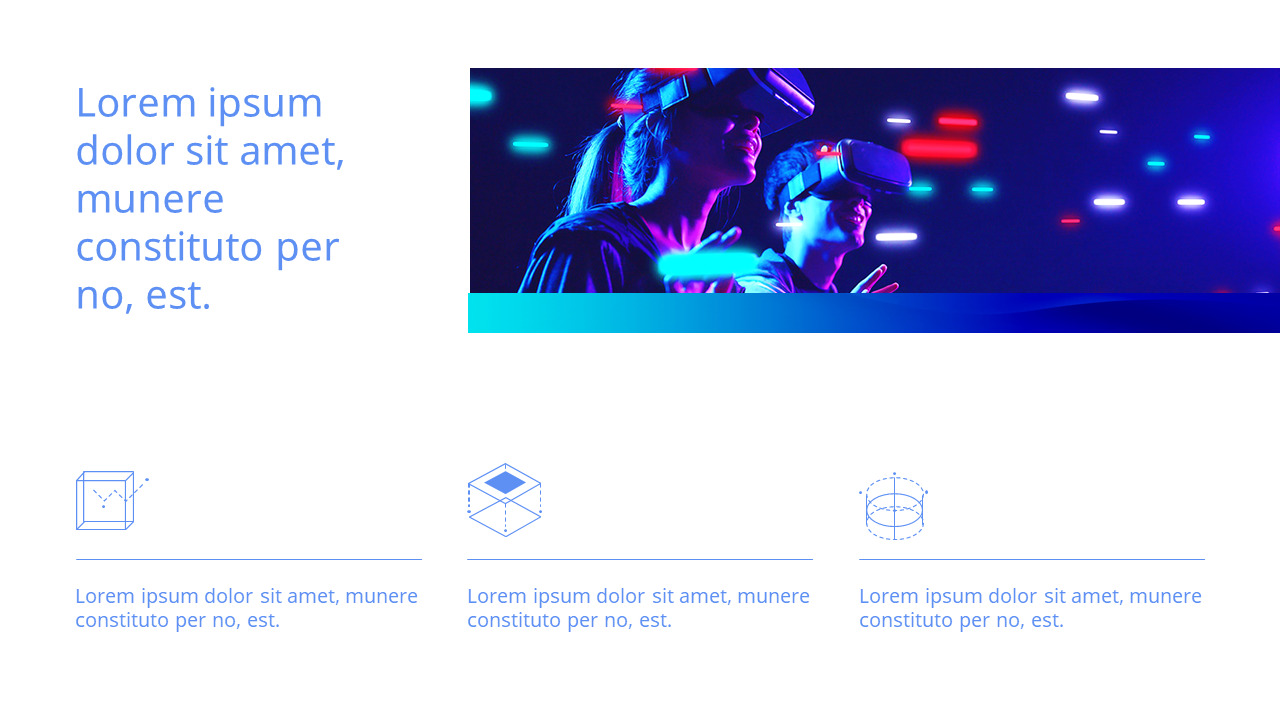 Metaverse design in powerpoint