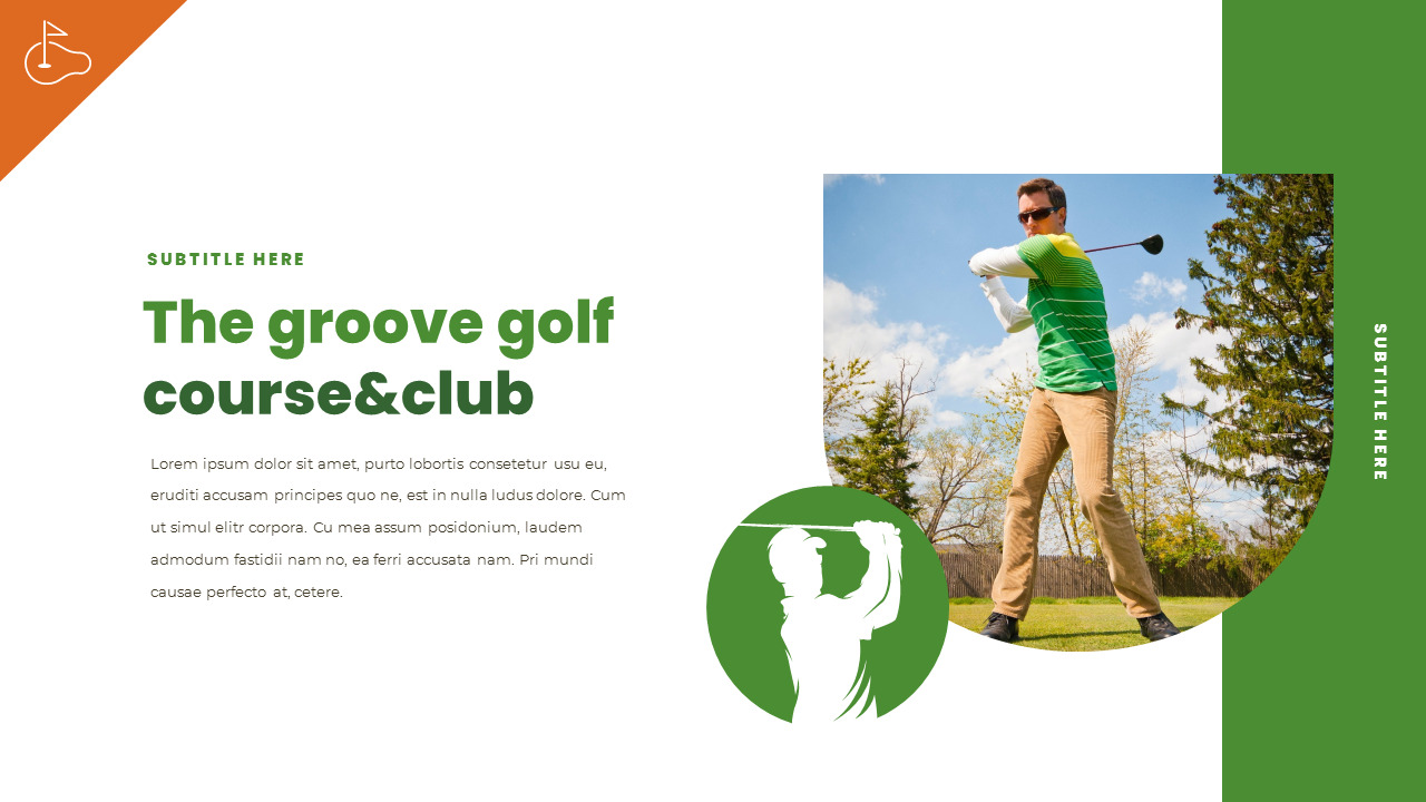 Round of Golf Google Presentation Slides|Lifestyle