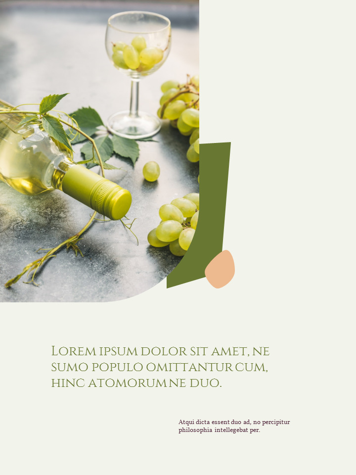 Tasting Wine computer ppt background